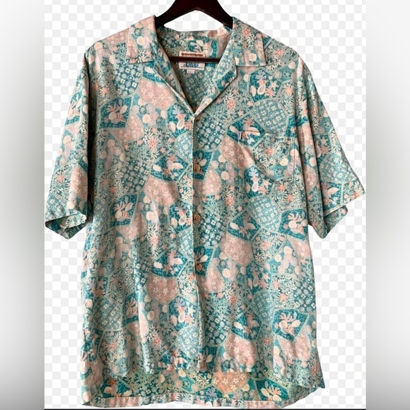 Kahala | Shirts | Vintage Hawaiian Shirt Large Rare Made In Hawaii ...